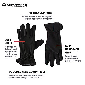 Manzella Women's Equinox Ultra Touchtip Cold Weather Glove