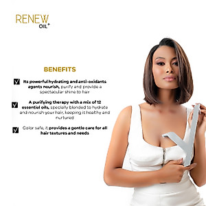 YBERA PARIS Renew Oil Home Care Kit, Anti-age, Powerful Antioxidant, High Emollient Power, Fights Free Radicals, Nutritious Shampoo 8.4 & Conditioner 8.8 & Mask 8.8 Oz Daily Care with Olive Elixir