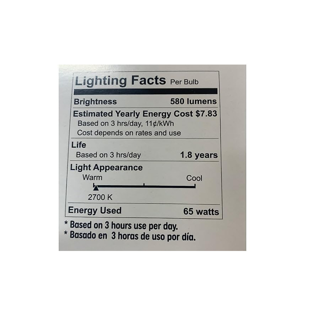 GE Lighting 65-Watt, 580-Lumen, BR40, Floodlight Bulb, Soft White - 6 Pack
