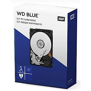 WD Blue 1 TB 2.5 Inch Internal Hard Drive - 5400 RPM Class, SATA 6 Gb/s, 128 MB Cache