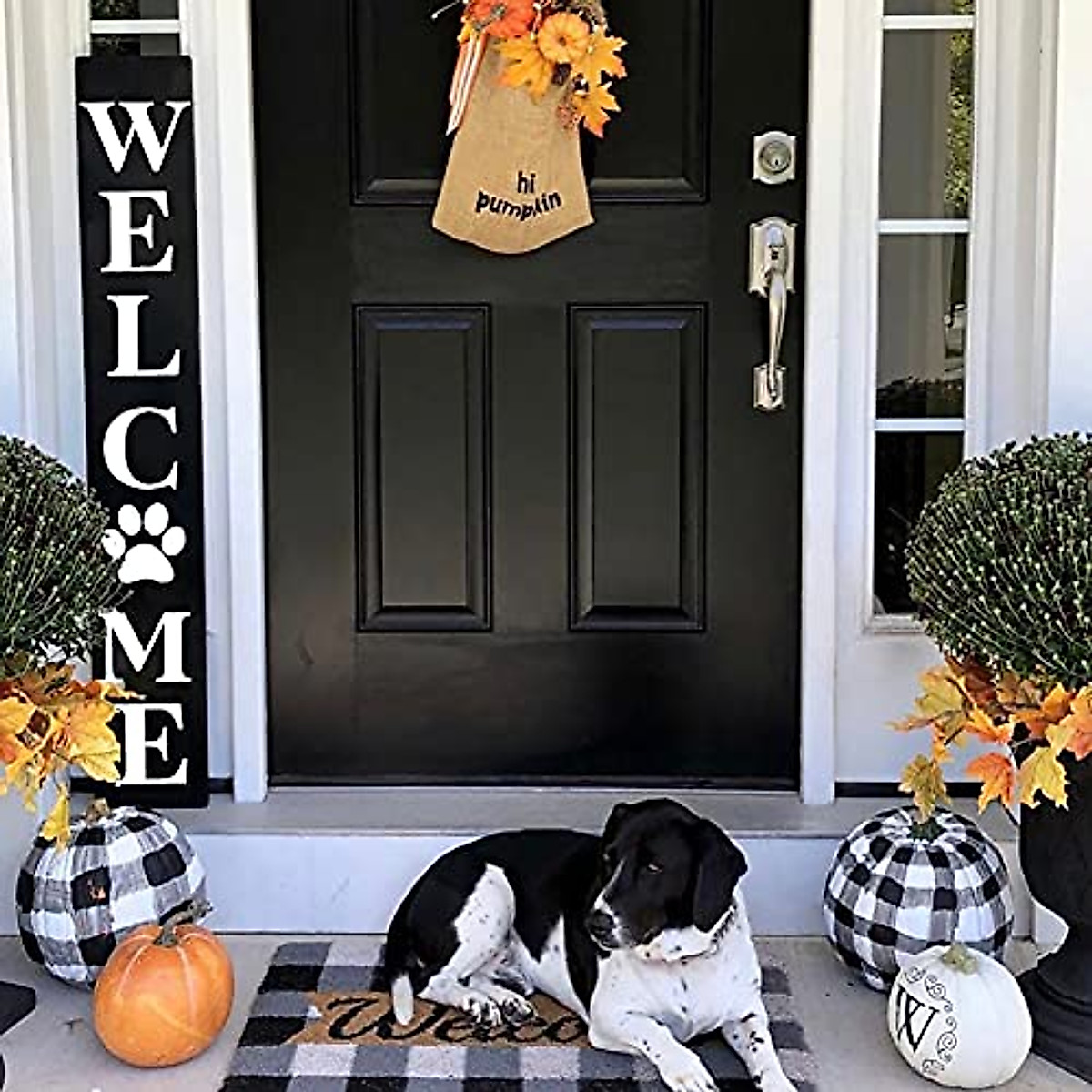 8 inch Large Letter Stencils Alphabet Stencils for Painting on Wood, Stencil Letters Numbers Stencils for Wood Wall Signs Porch DIY Crafts