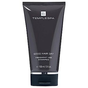 TEMPLESPA | GOOD HAIR DAY | Luxury Hair Shampoo for Smooth and Healthy Looking Hair Natural Ingredients, Free from Parabens, Phthalates and Sulphates, Cruelty-Free, Vegan 5.0 fl.oz.