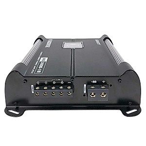 Car Amplifiers - Gravity Audio WZ3000.1D Warzone 3000W Class D Amp 1/2/4 Ohm Stable with Remote Sub Control