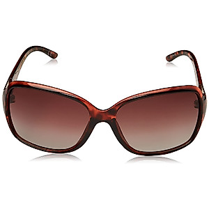 Foster Grant Polarized Sunglasses For Women, Brown Tortoise Shell Sunglasses