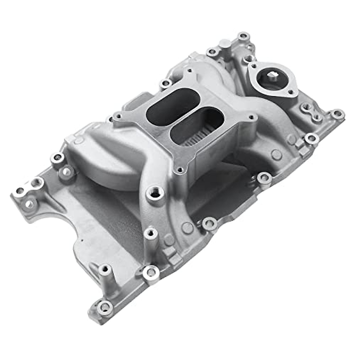 A-Premium Dual Plane Intake Manifold Compatible with Chrysler LA 318 340 360 V8 5.2L 5.9L, fits for Chrysler Cordoba & Dodge Ram Aspen Challenger & Plymouth & Jeep Grand Cherokee, Replace#55026, 85026