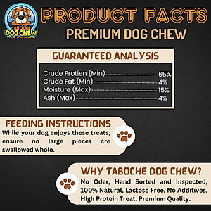 Taboche Dog Chew- Yak Cheese - All Natural & Organic- Long Lasting- A Flavor of The Himalayas - Large - 3.3 oz (93g) - Pack of 1