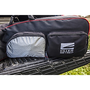 Killer Instinct Slayer Crossbow Case with Rip Stop Technology. This Portable Zippered Crossbow Case fits Crossbows Up To 22 x 36 Inches. Has 4 Padded Pockets for Your Gear.