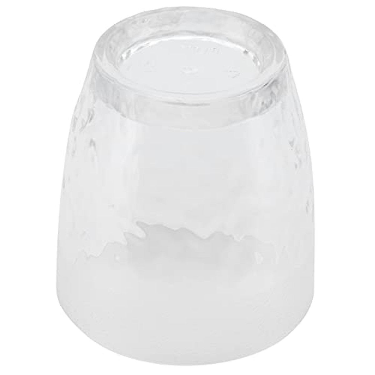 MANMAOHE 300ml Plastic Tumblers Plastic Glasses Unbreakable Plastic Cups Plastic Drinking Glasses Tumbler for Party Kitchen Home Party(Transparent)