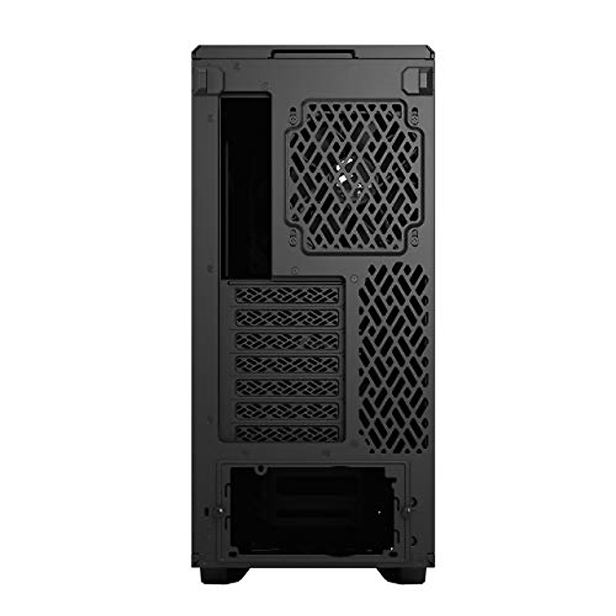 Fractal Design FD-C-MES2C-01 Meshify 2 Compact Black Solid ATX Mid Tower Computer Case (Black)