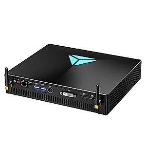 Thdeukoty Mini Desktop PC Computer i9-9900KF Windows 11 Pro, Gaming PC GeForce RTX2060S 8G, 64G DDR4 RAM 1T NVME SSD, 4K@144Hz HDMI/DP/DVI Triple Display, WiFi 6 Bluetooth 5.2 for Gaming/Design