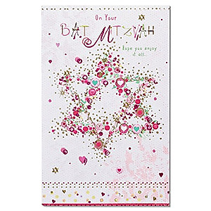 American Greetings Bat Mitzvah Card (Congratulations)
