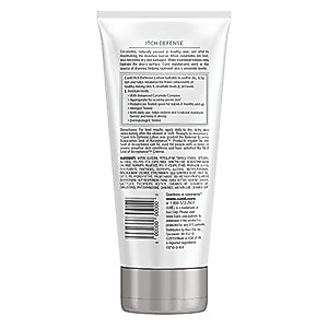 Curél Itch Defense Calming Body Lotion, Moisturizer for Dry, Itchy Skin, Body and Hand Lotion, 6 Ounce, with Advanced Ceramide Complex, Pro-Vitamin B5, Shea Butter