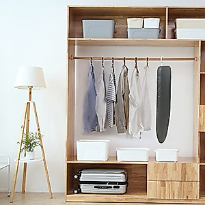 Fayaww Small Tabletop Ironing Board 12x29inch, Lightweight Ironing Board with Stable Legs,Heat Reflective Cover and Hanging Hook,Black