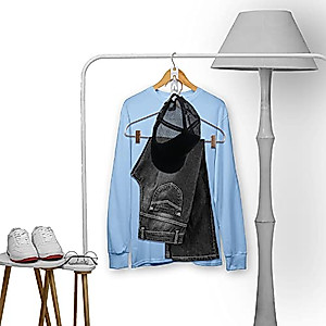 50 Pcs Clothes Hanger Connector Hooks Cascading Clothes Hanger Hooks Plastic Space Saving Hanger Extender Multi-Layer Cabinet Clothes Connection for Dorm Room Closet Storage Organizer Rack Pants