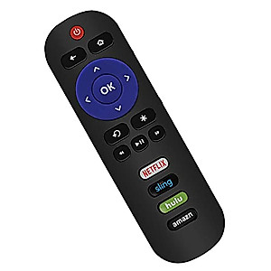 RC282 Replace Remote Control Applicable for TCL Roku TV 32S301 40FS3700 55S401 65S401 43S403 49S403 55S403 65S403 43S515 49S515 55S515 65S515 55R615 65R615 55P605 55C803 65C803 75C803 40S303 43S303