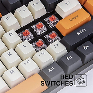 Havit Gaming Mechanical Keyboard Red Switch With PBT ABS Keycaps