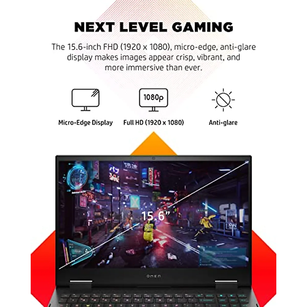 HP OMEN 15 Gaming Laptop, NVIDIA GeForce RTX 3060, 11th Generation Intel Core i7-11800H, 8 GB RAM, 512 GB SSD, 15.6” 144 Hz Full HD Display, Windows 10 Home, RGB Backlit Keyboard (15-ek1010nr, 2021)