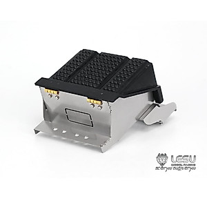 TOUCAN RC HOBBY LESU Metal Battery Box W/Plate for 1/14 DIY RC Tractor Truck Dumper Car