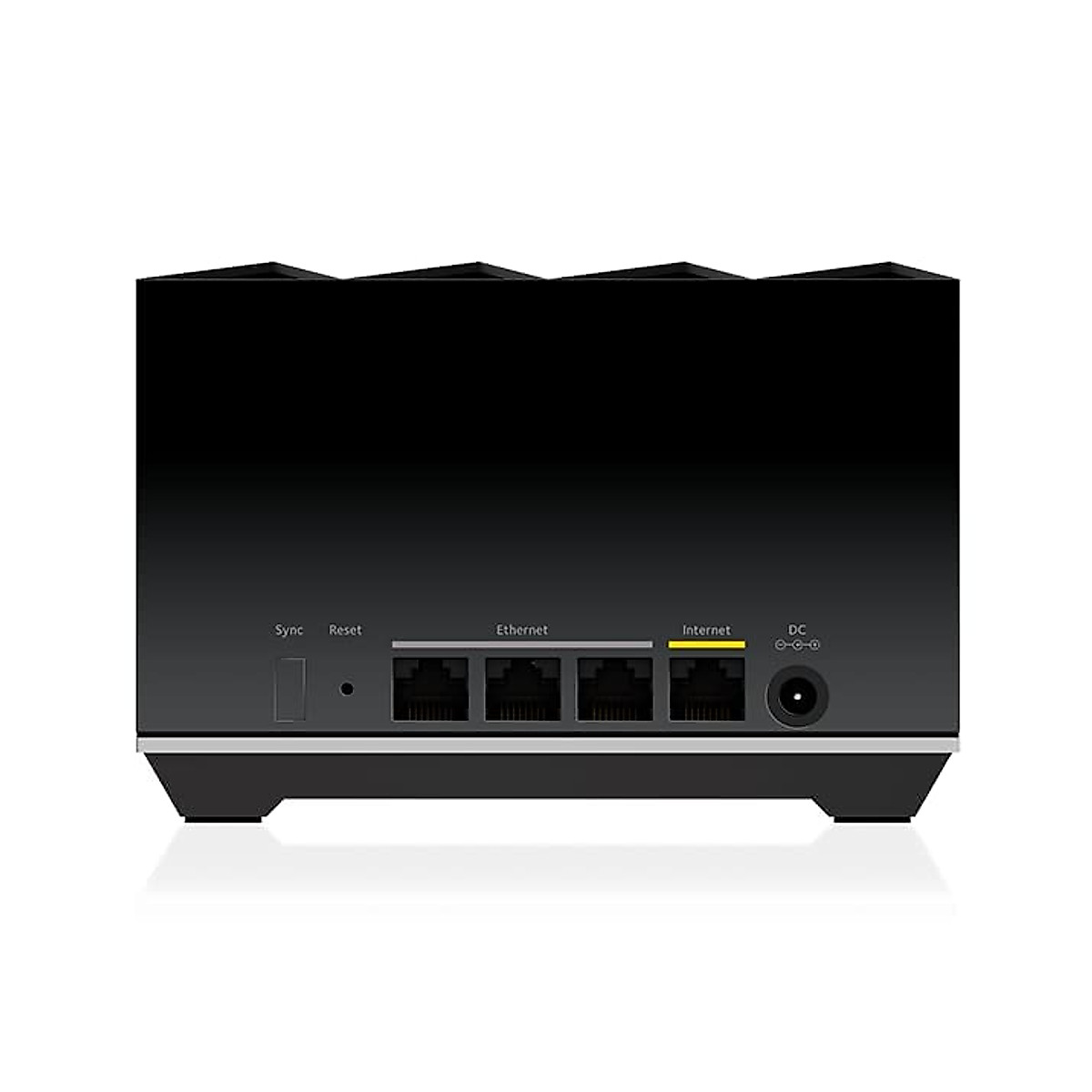 NBS Nighthawk MR80 Tri-Band Wi-Fi 6 Mesh Router 802.11b/g/n/ac/ax AX3600 ((Router Only) (Satellite Sold Separately))