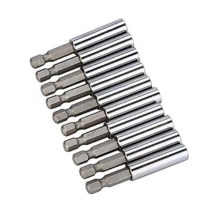 Yu2d 10x Hex Shockwave Magnetic Impact Screwdriver Bit Holder for DeWalt Makita Bosch