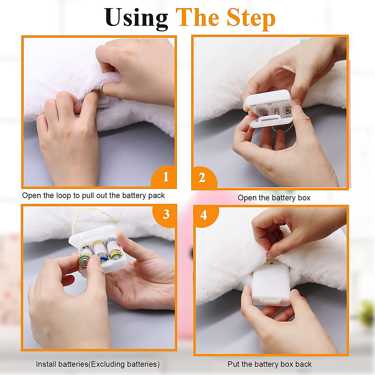 KAHEAUM Cute Pillows,Star Pillow Light Up Stuffed Animal Toy,Soft Pillow Decorative Small Plush Throw Pillows for Sofa Cushion Home Car Fit Birthday Christmas