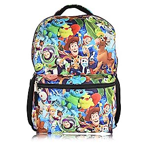 Disney Toy Story Backpack For Kids | Woody, Buzz Lightyear Bookbag For Toddlers, Boys, Girls | Officially Licensed Pixar Backpacks For Toys