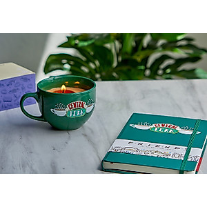 Friends Candle in Central Perk Coffee Mug, Coffee Scented - Natural Soy & Coco Wax - Officially Licensed Friends Merchandise Decor - Christmas Gift for Adults &Teens - 8 oz