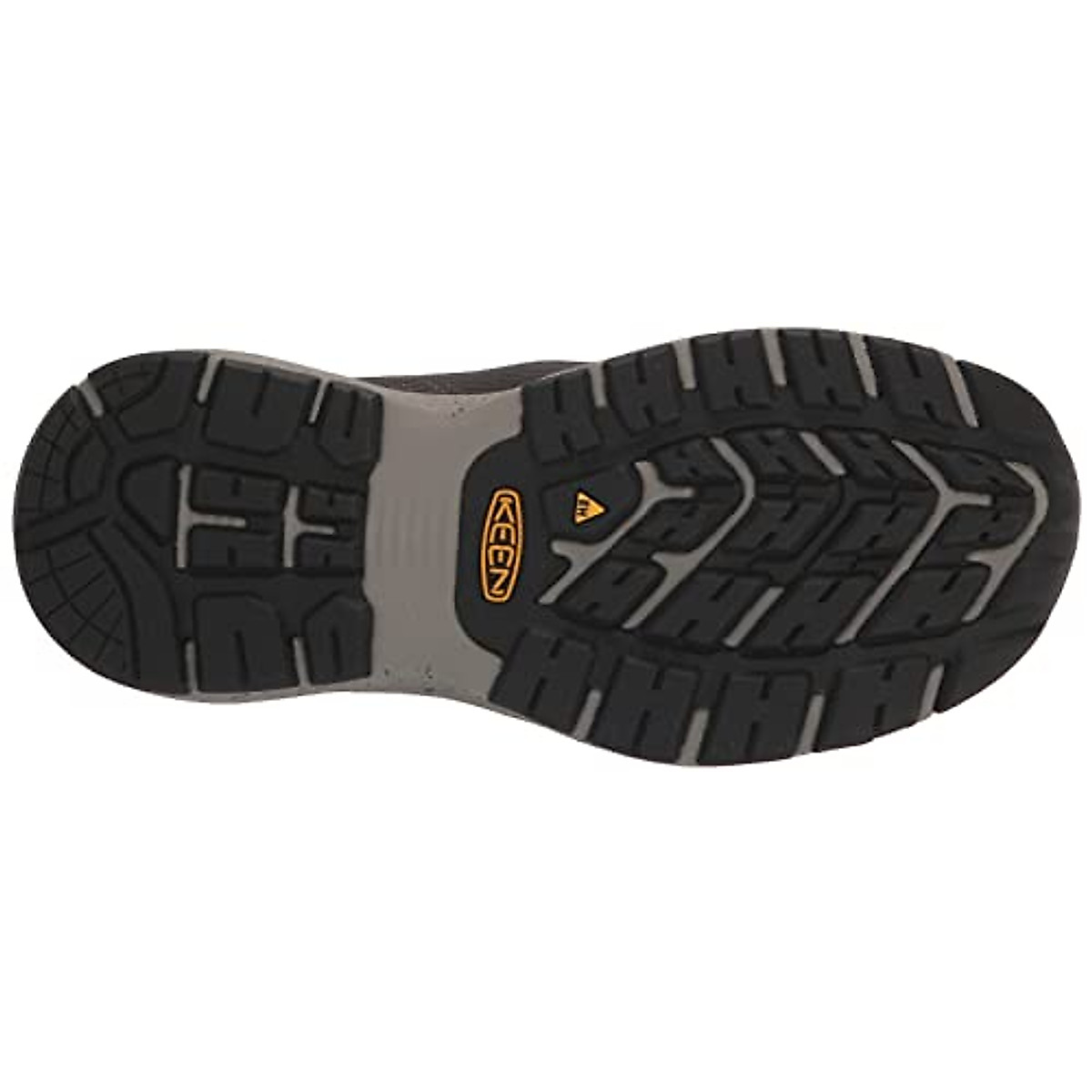 KEEN Utility Women's Sparta 2 Low Height Alloy Toe Industrial Work Shoes, Steel Grey/Peach Whip, 7 Wide