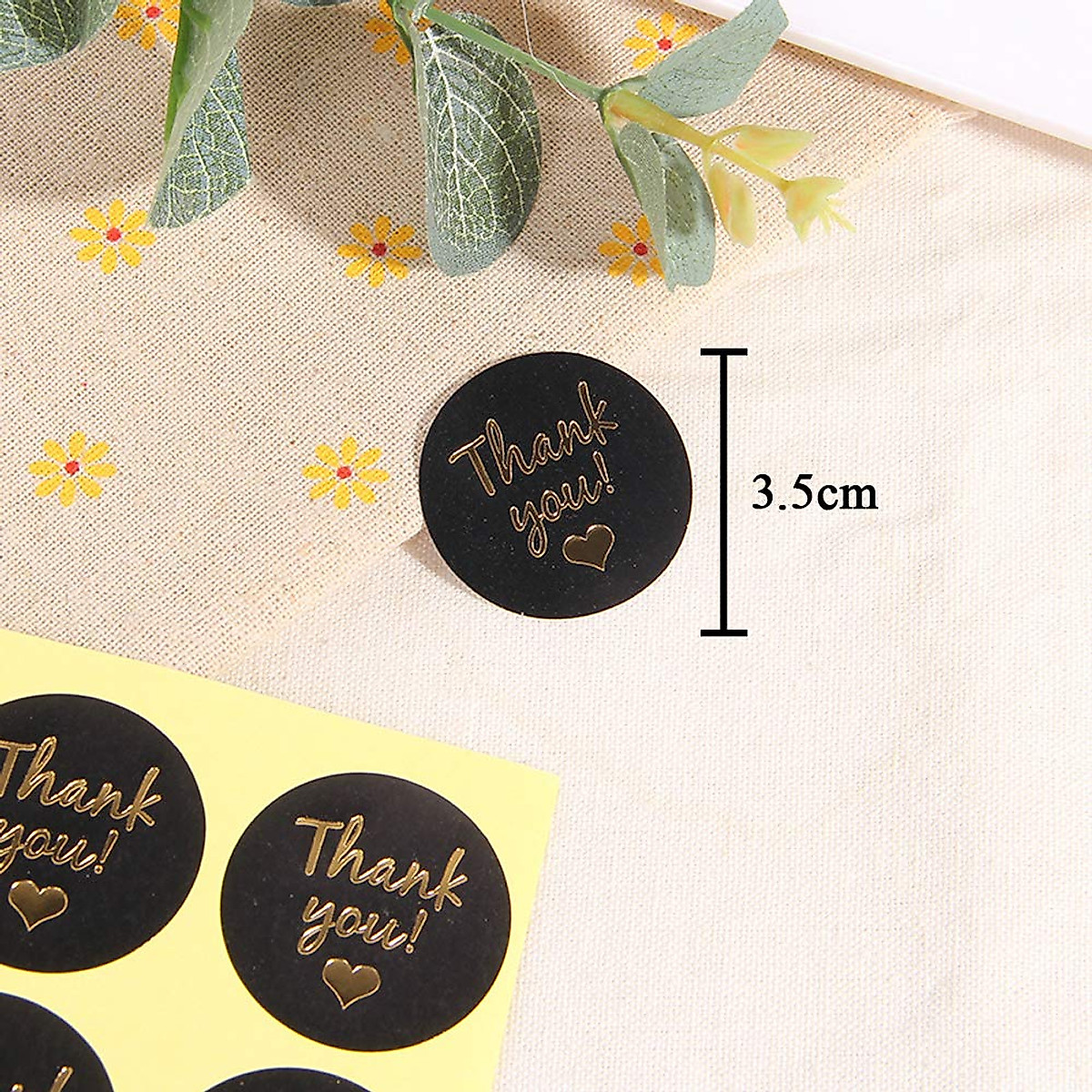 SAILING-GO 100 pcs./Pack Translucent Plastic Bags for Cookie,Cake,Chocolate,Candy,Snack Wrapping Good for Bakery Party with Thank You Stickers