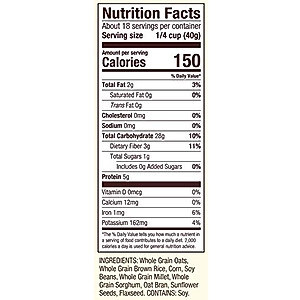 Bob's Red Mill Gluten Free 8 Grain Hot Cereal, 25 OZ (Pack of 4)