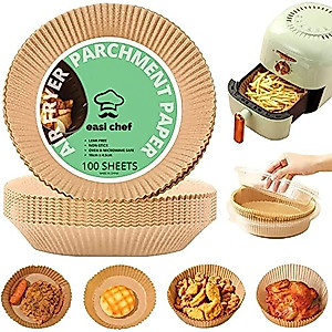 Easi Chef Air Fryer Liners (100, 6.3 inch)