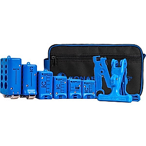 Jonard Tools TK-108 Fiber Optic Mid Span Slit & Ring Tool Kit (1.2 mm-18.2 mm)