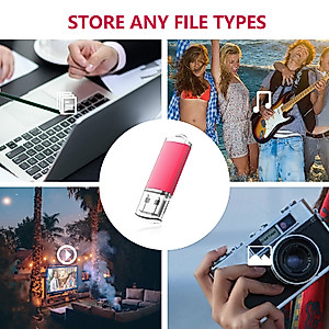 KOOTION 2GB USB 2.0 Flash Drives 10 Pack USB Flash Drives Pen Drive Memory Stick Thumb Drive USB Drives, Red
