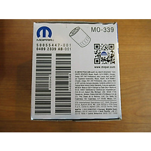 Dodge Ram 1500 5.7L Hemi Mopar MaxPro 5w20 Oil & Filter Change Kit OEM