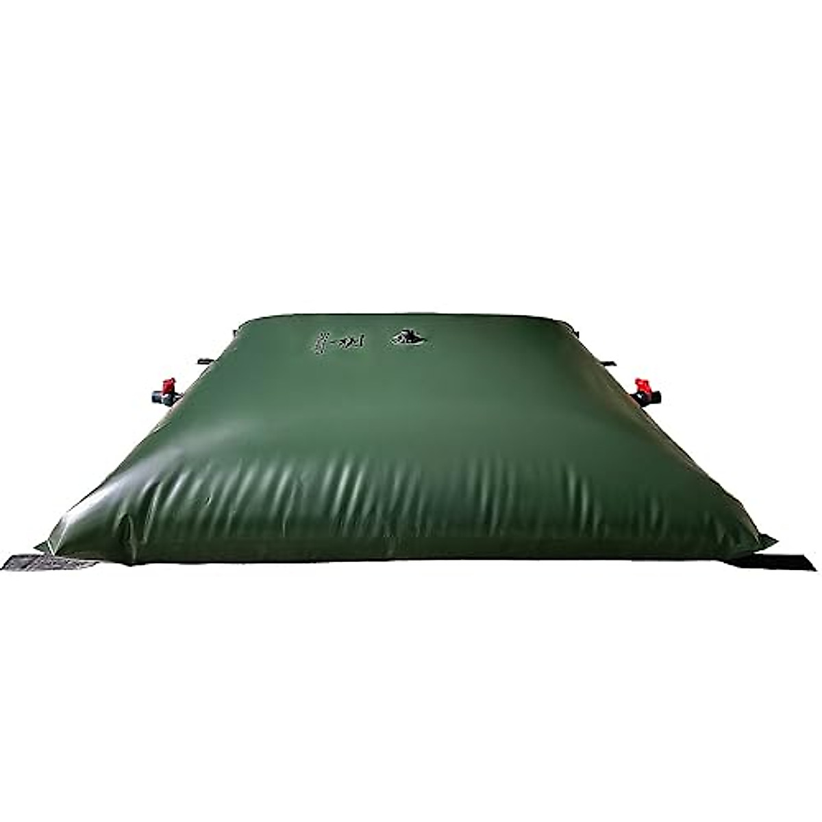 Badger Tactical Heavy Duty 130 Gallon Water Bladder/Water Tank-Includes Brass Fittings for Quick Garden Hose Connection-Emergency Water Storage/Camping Gear/Survival Kit/Alternative to Water Barrel