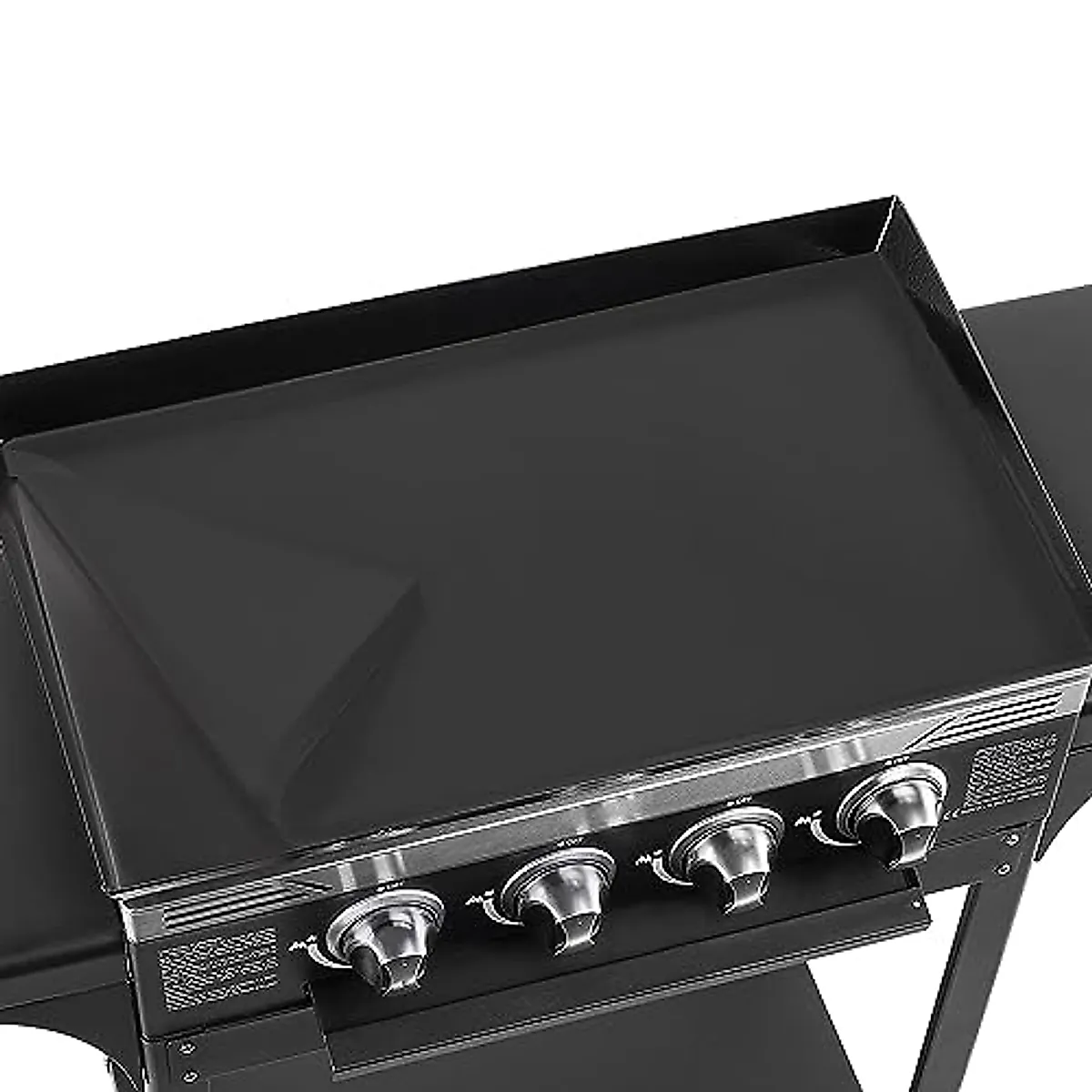 Ezebesta Silicone Griddle Mat for Blackstone 28 Inch Griddle，Protective Cover Mats Blackstone Griddle Top，Covers for Blackstone Protector Outdoor-Black