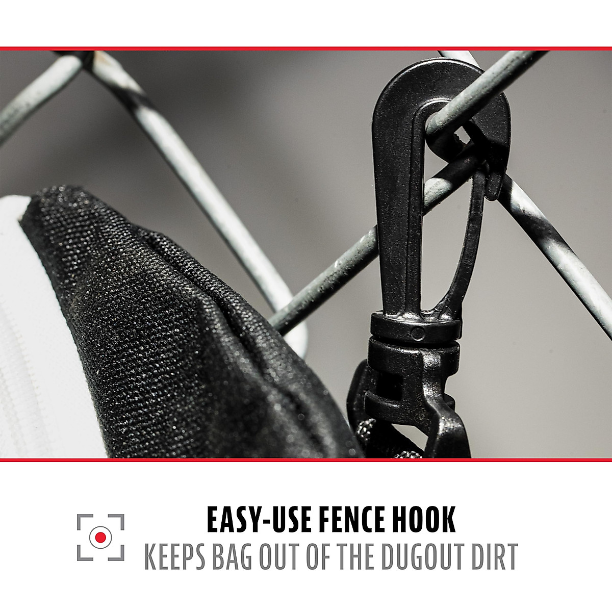 Franklin Sports Youth Baseball Bat Bag - Kids Teeball, Softball, Baseball Equipment Bag - Holds Bat, Helmet, Cleats and More - Black