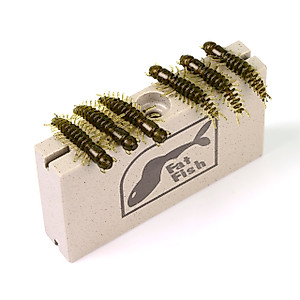 FatFish W155-6C Bait Mold Soft Plastiс Lure Making Injection Mold for Do-It Fishing Lures 1.8"