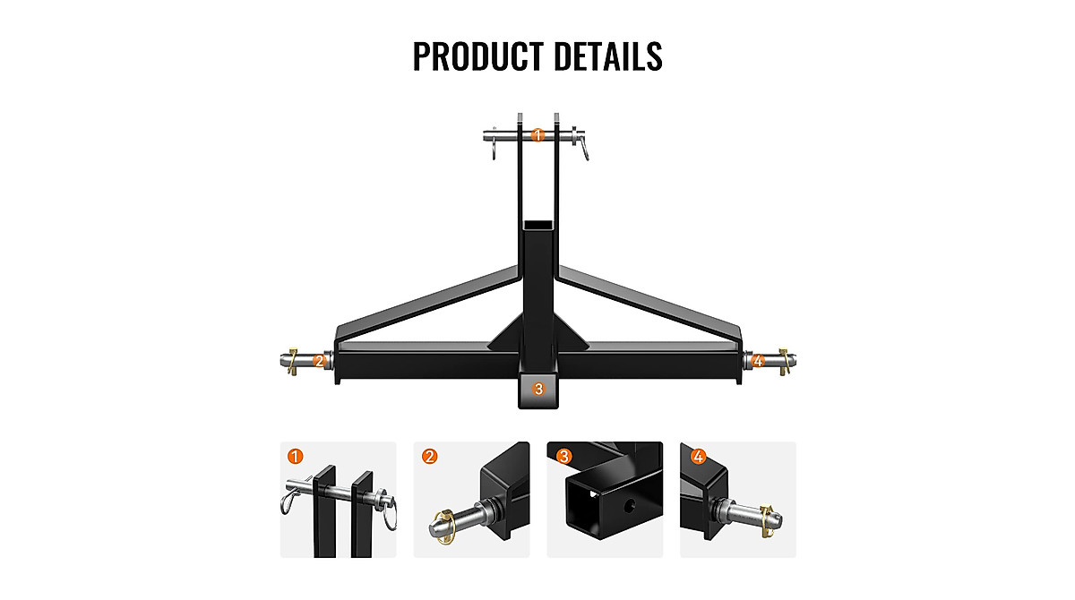 Sulythw 3 Point Hitch: Quick Hitch for Tractors