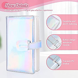 Ablus 96 Pockets Photo Album for Fujifilm Instax Mini 11 90 70 9 8+ 8 LiPlay Instant Camera, Polaroid Snap SnapTouch PIC-300 Z2300 Instant Camera & Zip Instant Printer(Magic Silver)