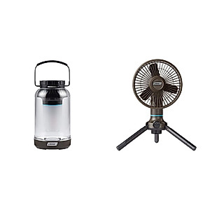 Coleman OneSource Rechargeable LED Lantern (1000 Lumens) and Fan Bundle