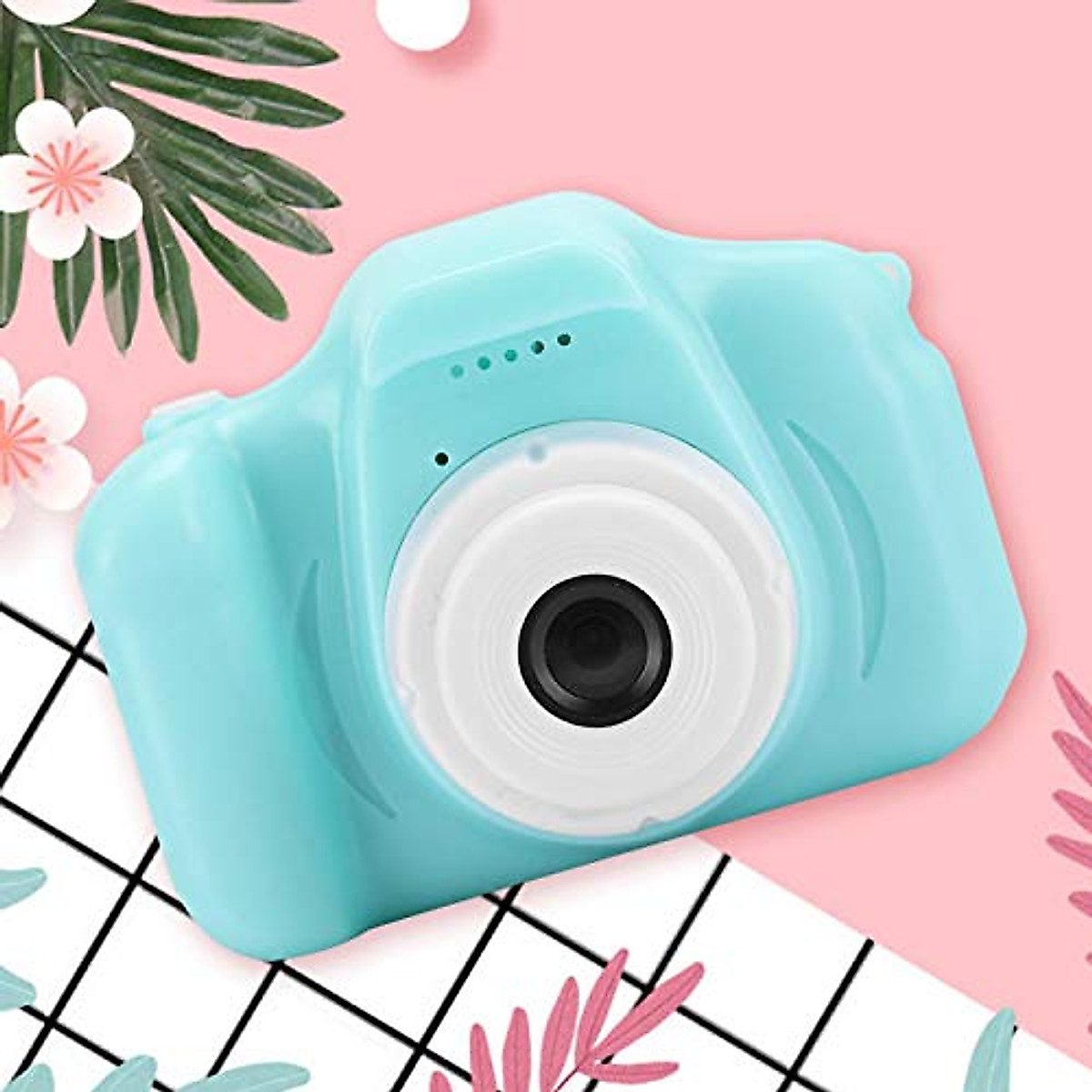 Camera， Mini Camera， Outdoor Camera Mini Tft Home Camera Kid for Room Decor(Green)