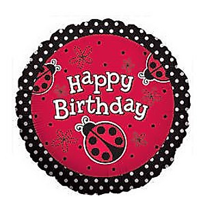 LADYBUG 1st First BIRTHDAY PARTY Balloons Decorations Supplies NEW
