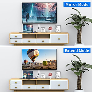 IIABC DisplayPort to VGA Adapter 1080P Converter, Display Port DP to VGA Adapter Male to Female Connector Compatible with Computer, Desktop, Laptop, PC, Monitor, Projector, HDTV