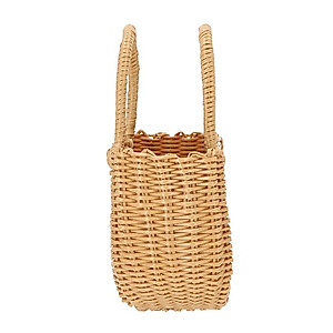 Murataya 9984 P.P Plastic Basket Bag, Red