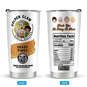 LONGXIN Gifts for Friends Golden Claw Tumbler Golden Movie Tumbler Friends Gifts for Women Birthday Anniversary Christmas Gifts for Women Best Friend Bestie Stainless Steel Tumblers 20oz