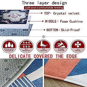 Large Rugs for Kids Boys Gamer Area Carpet 3D Printed Controller Gamepad Dining Living Play Bedroom Home Decor Non-Slip Comfy Floor Casual Mat 47"x24"