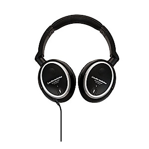 Audio-Technica ATH-ANC7B QuietPoint Active Noise-Cancelling Closed-Back Headphones, Wired