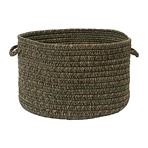 Colonial Mills Hayward Utility Basket, 18 by 12-Inch, Olive