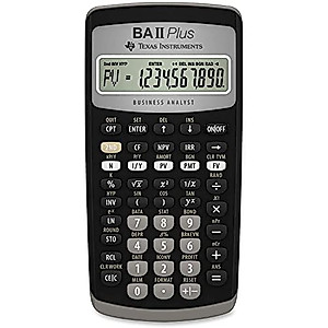 TEXBAIIPLUS - BAIIPlus Financial Calculator